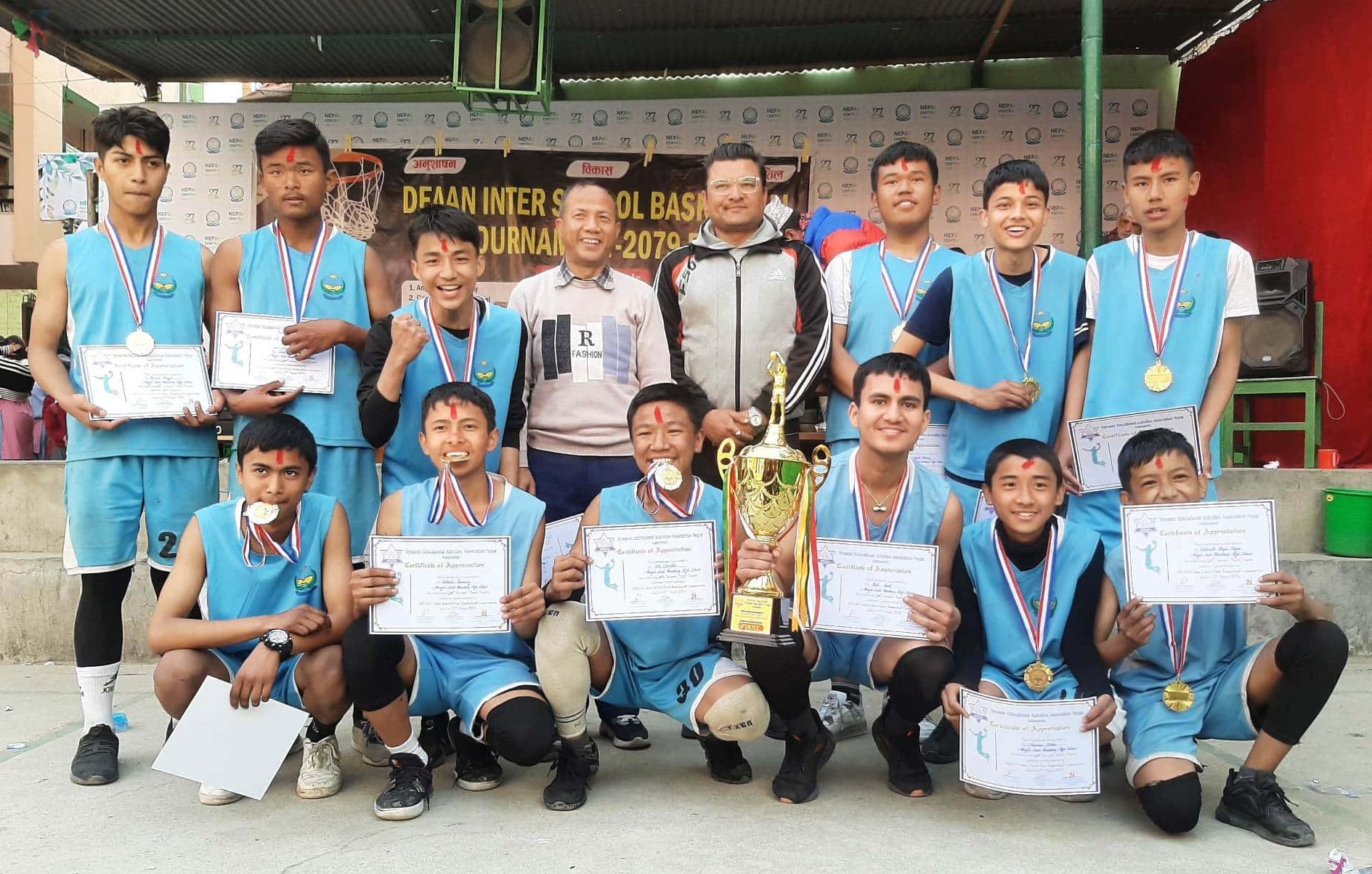 DEAAN Cup Basketball lifted by Angel Lord Academy - ANGEL LORD ACADEMY ...