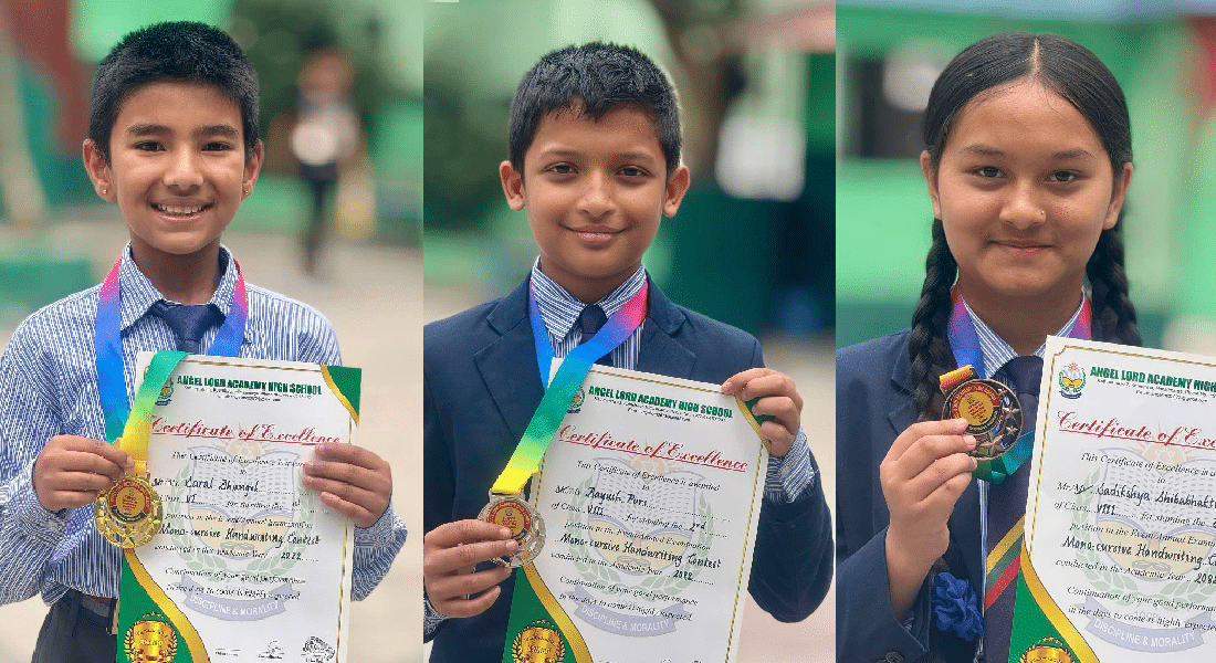 Excellence in Handwriting Celebrated at Angel Lord Academy - ANGEL LORD ...